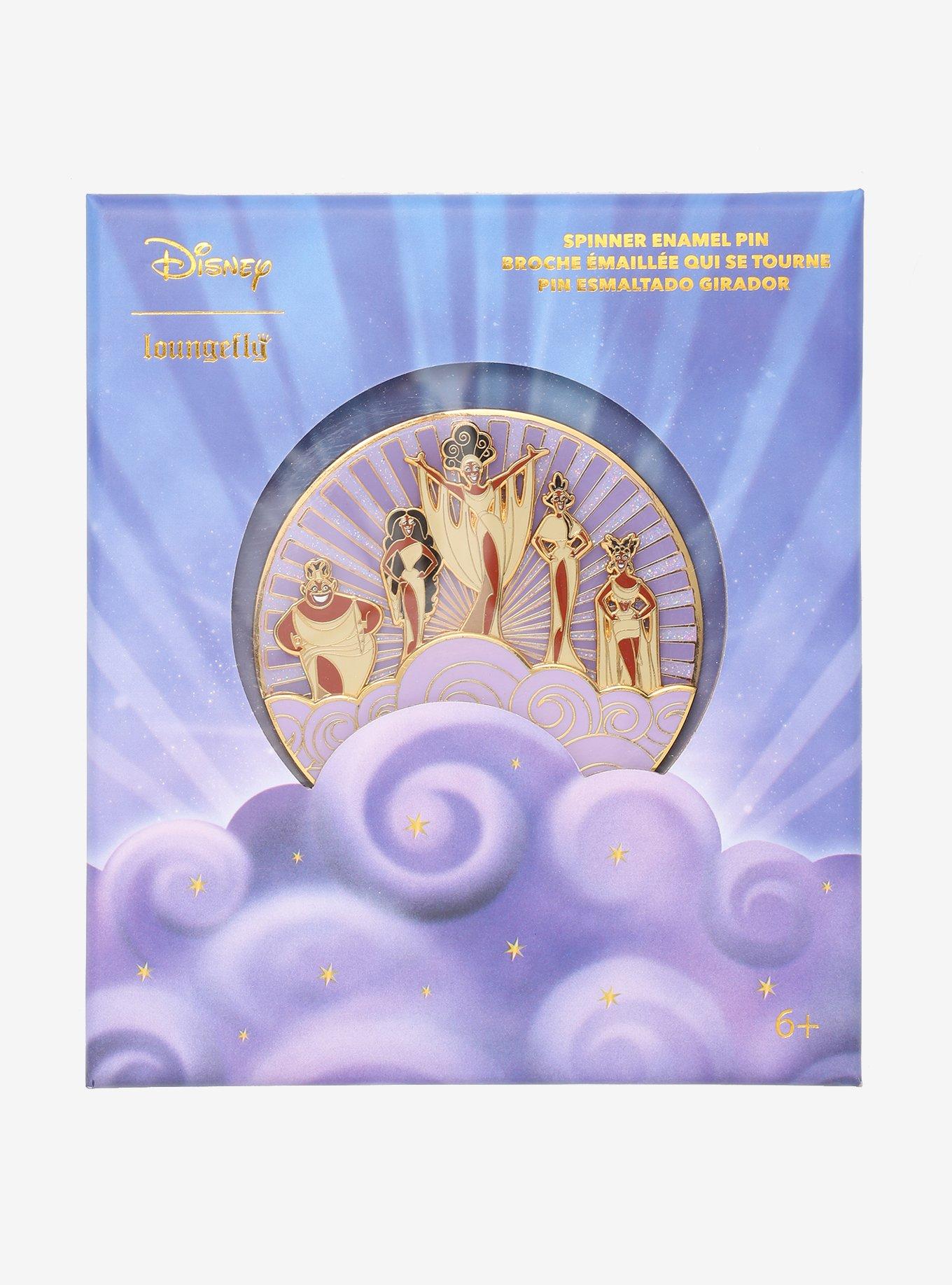 Loungefly Disney Hercules Muses Spinner Enamel Pin | Hot Topic