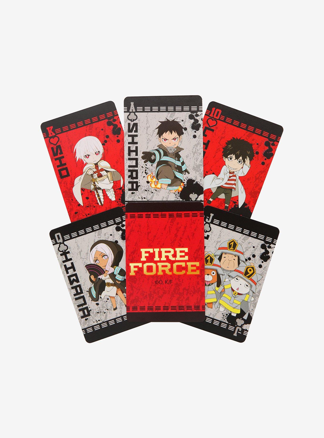 Fire Force Playing Cards | Hot Topic