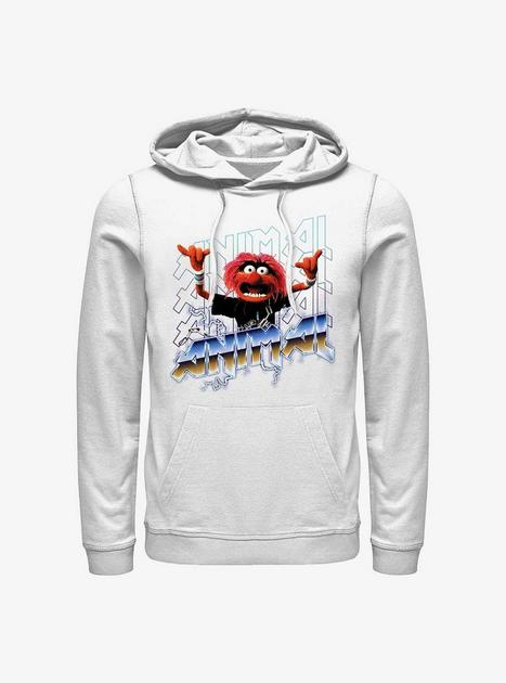 Disney The Muppets Heavy Metal Animal Hoodie - WHITE | BoxLunch