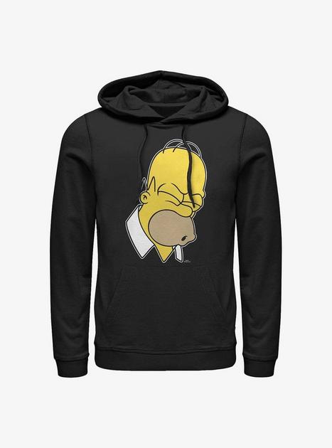 The Simpsons Doh Homer Hoodie - BLACK | BoxLunch