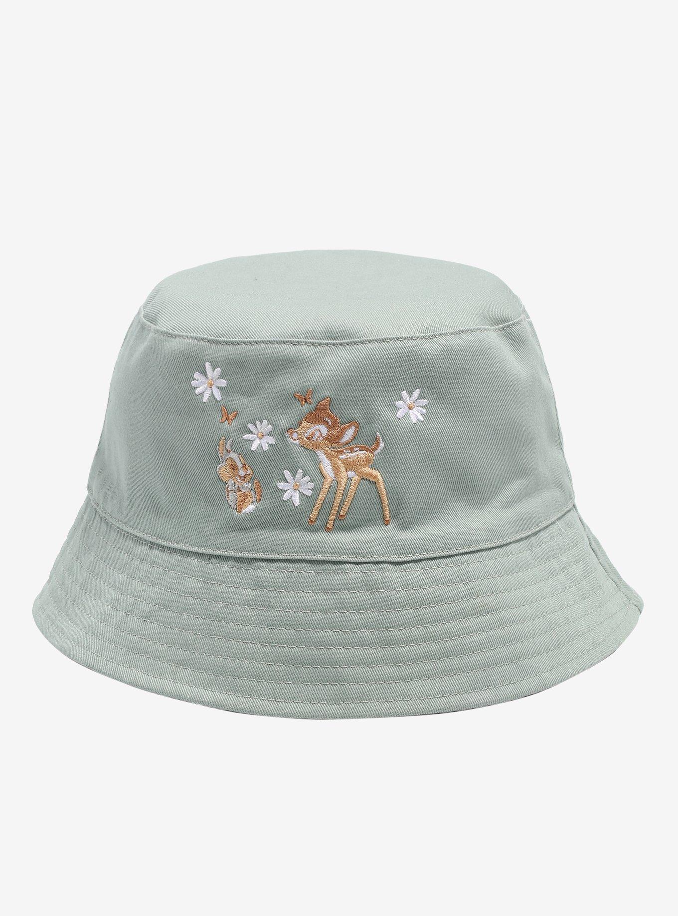 Disney Bambi Thumper & Bambi Floral Youth Reversible Bucket Hat ...