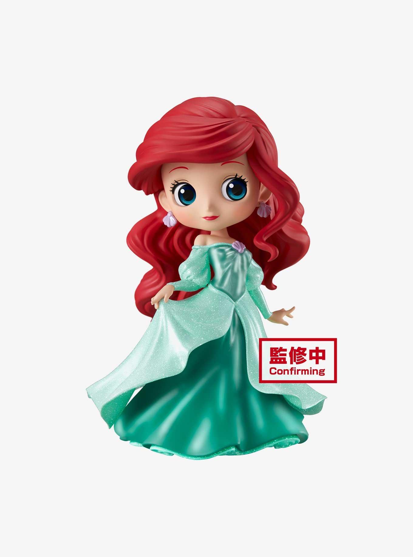 Banpresto Disney The Little Mermaid Q Posket Glitter Line Ariel (Princess Dress) Figure | Hot Topic