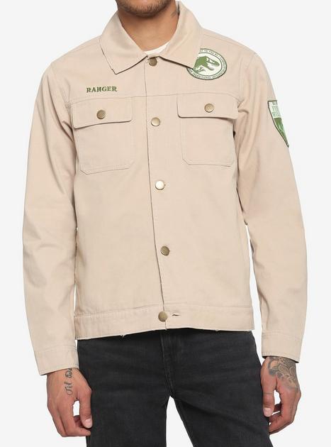 Our Universe Jurassic World Park Ranger Shacket | Hot Topic
