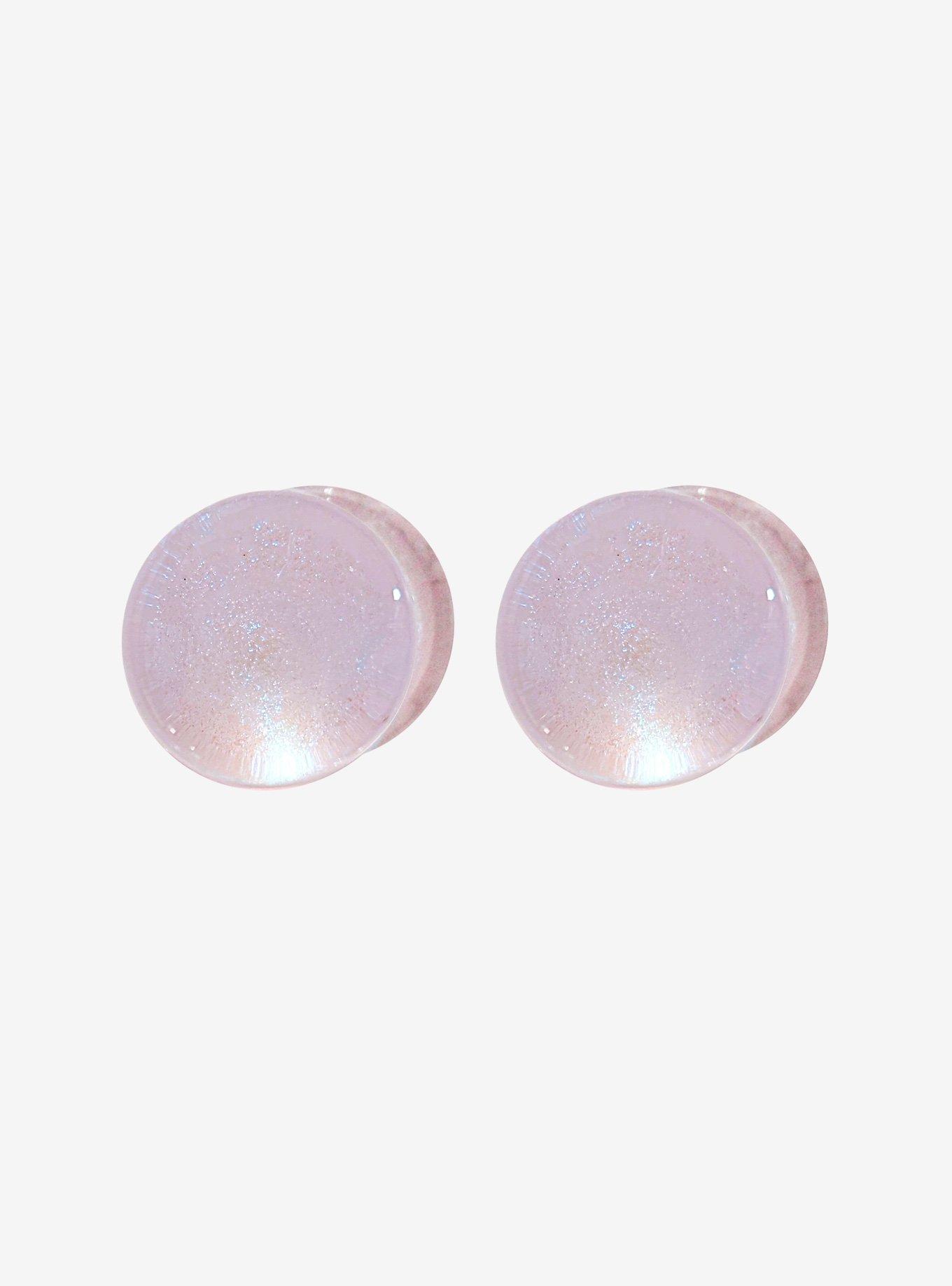 Glass Pink Galaxy Swirl Plug 2 Pack | Hot Topic