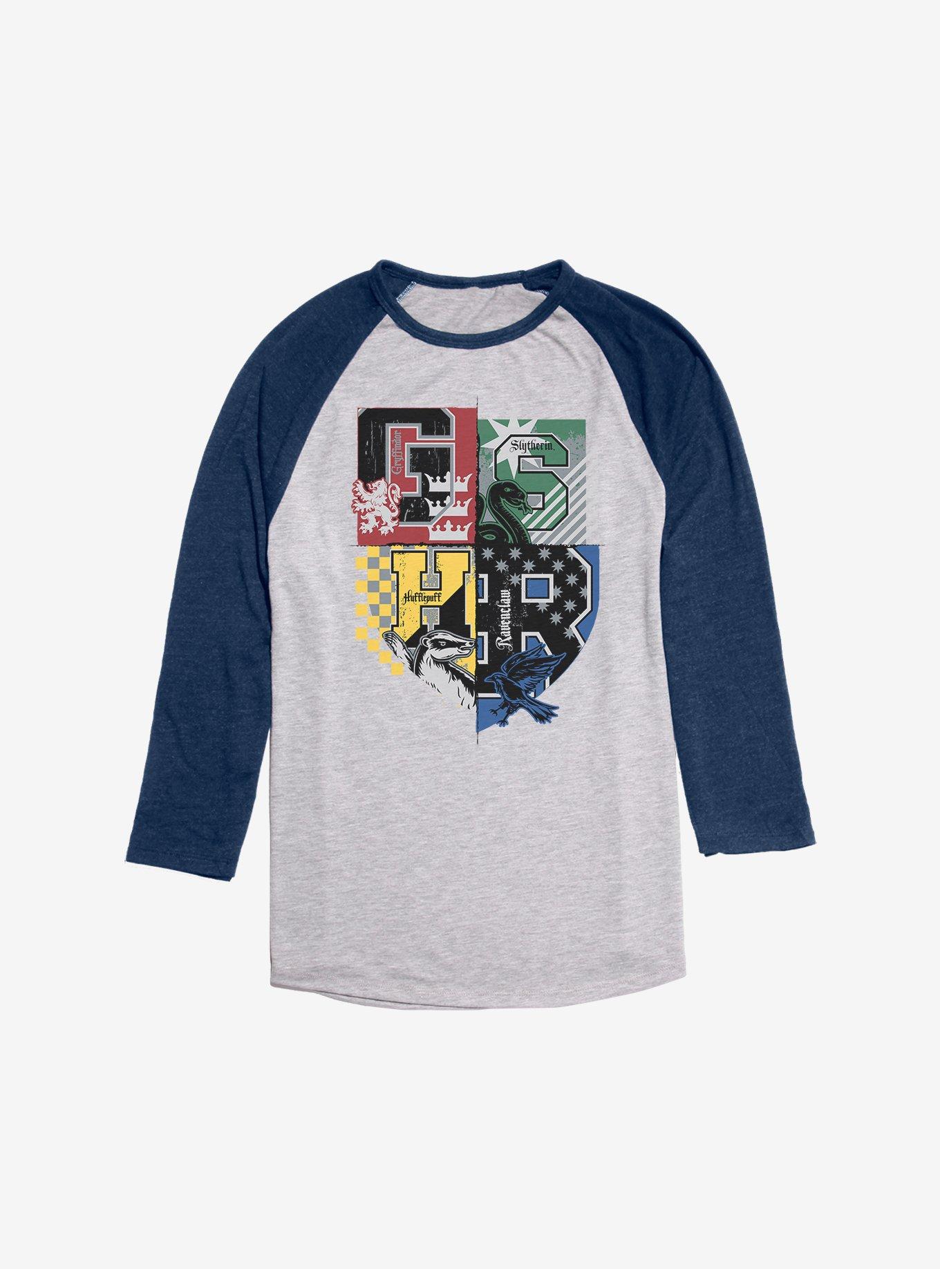 Harry Potter The 4 Emblem Raglan | Hot Topic