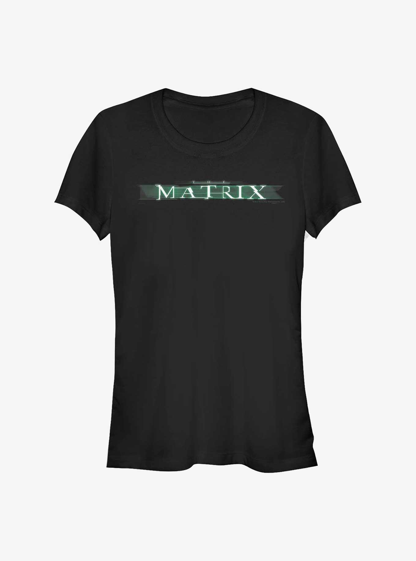 The Matrix Matrix Basic Logo Girls T-Shirt - BLACK | Hot Topic