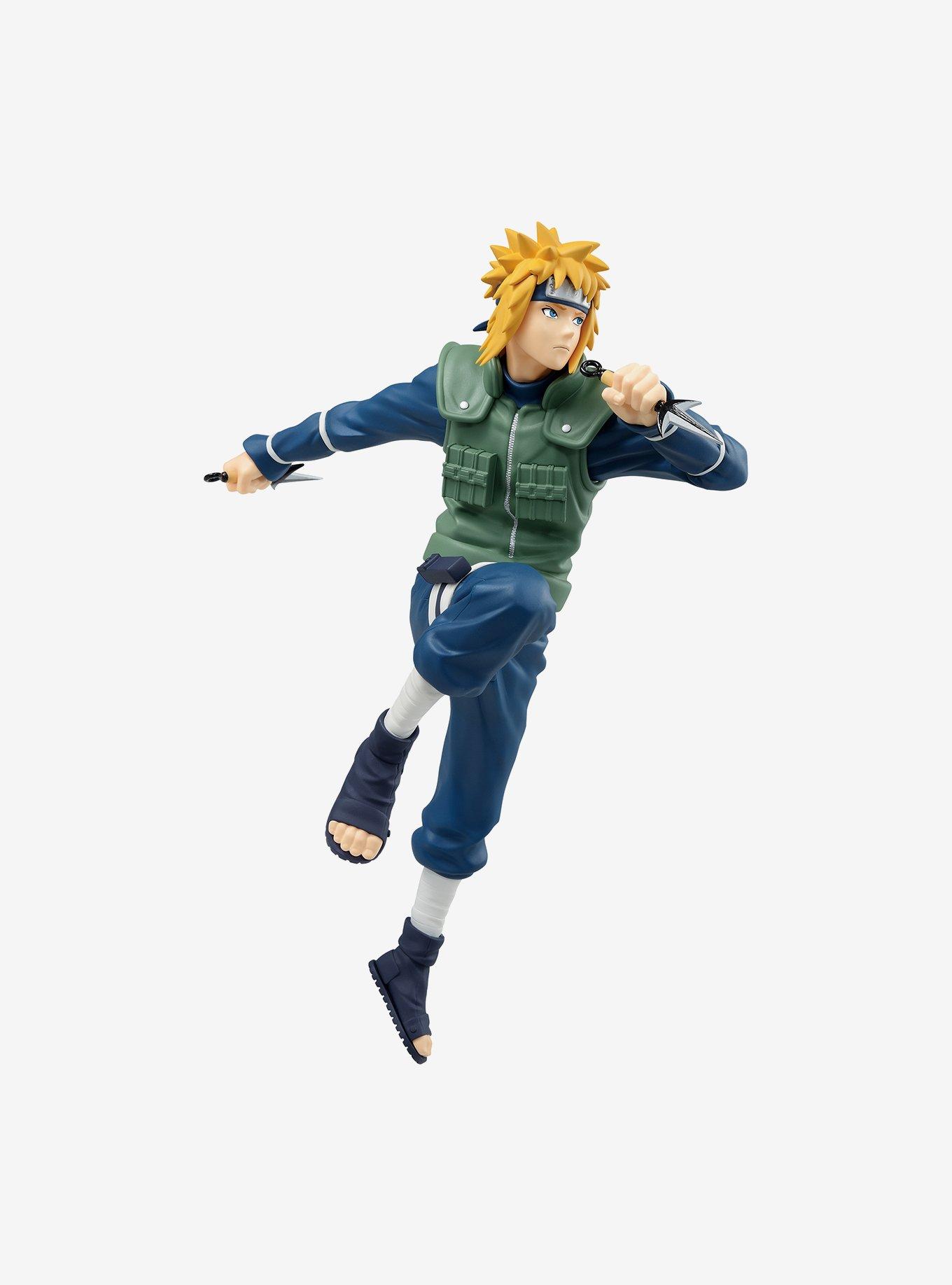 Banpresto Naruto Shippuden Vibration Stars Minato Namikaze Figure | Hot ...