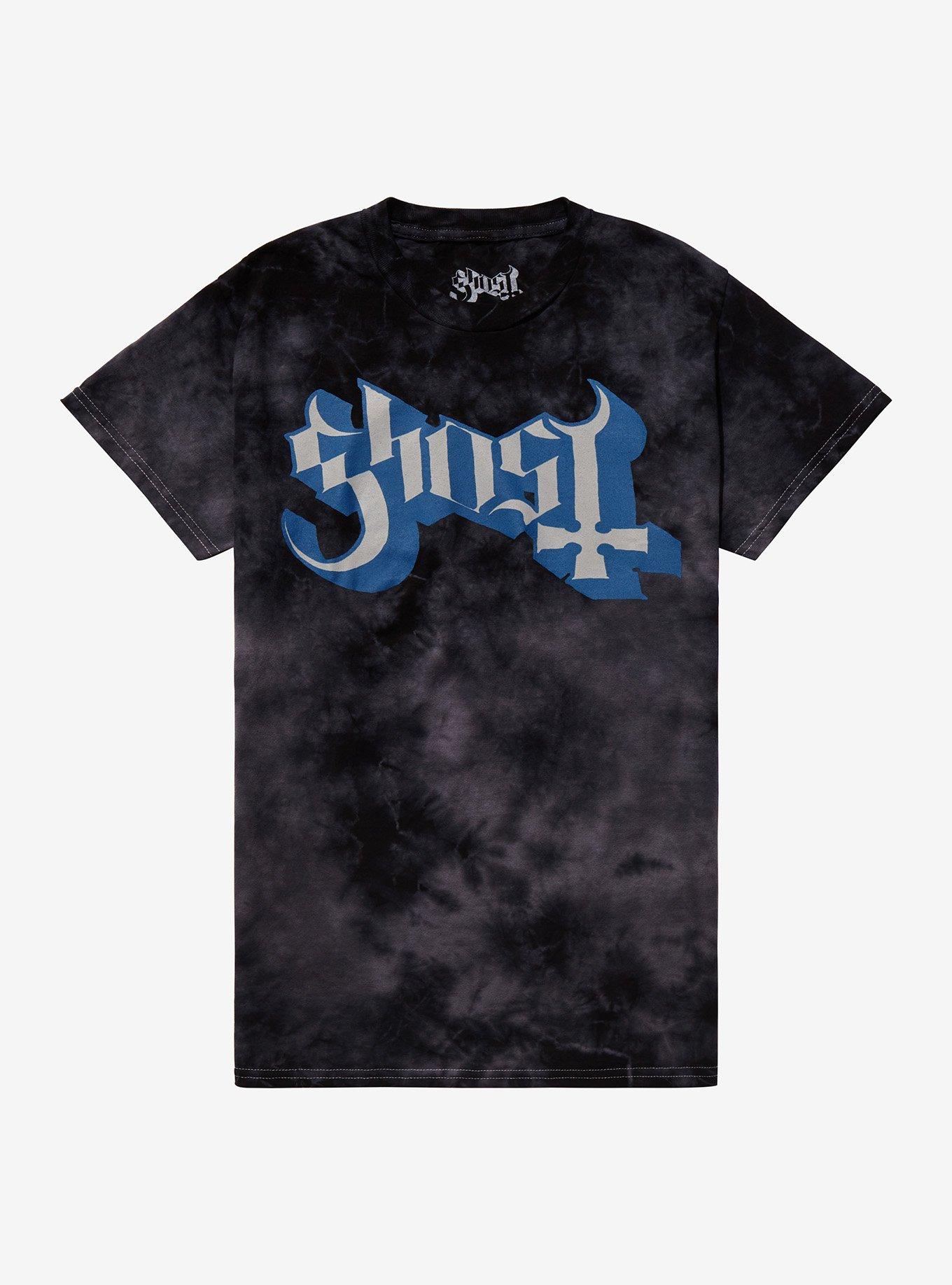 Ghost Logo Grey Wash Girls T-Shirt | Hot Topic