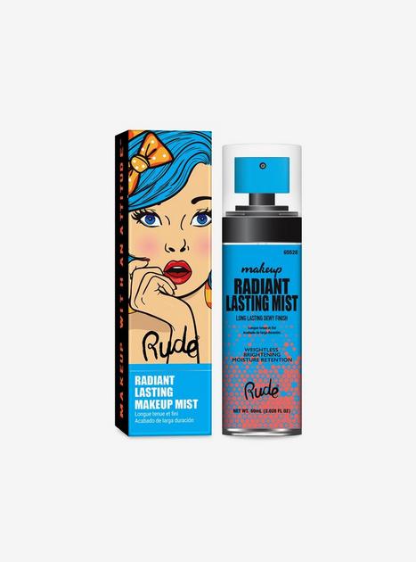 Rude Cosmetics Radiant Glowing Lasting Makeup Mist | Hot Topic