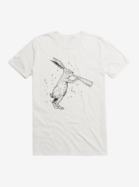 Square Enix Rabbit T-Shirt - WHITE | Hot Topic