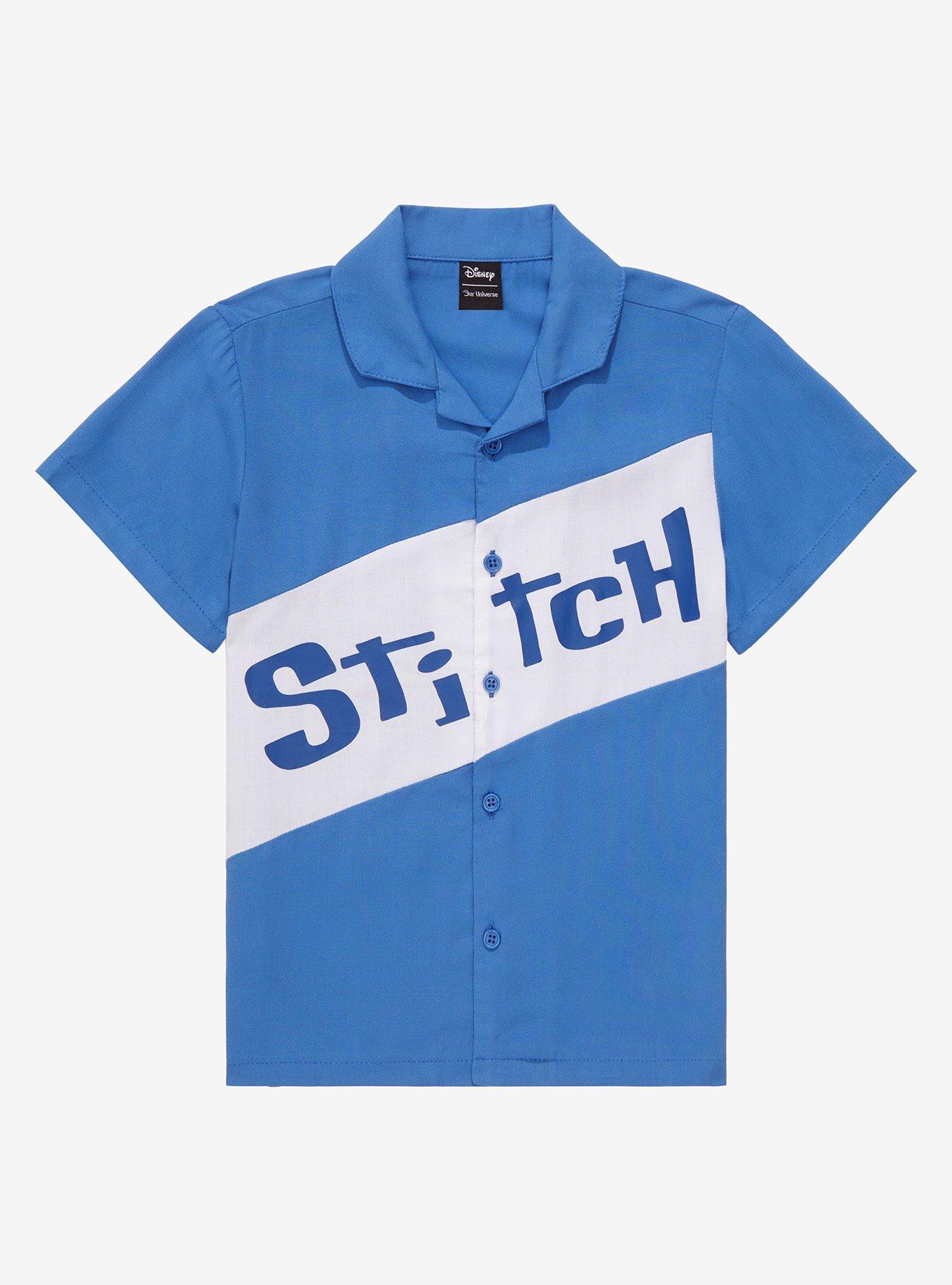 Disney Lilo & Stitch Island Life Toddler Woven Button-Up - BoxLunch ...
