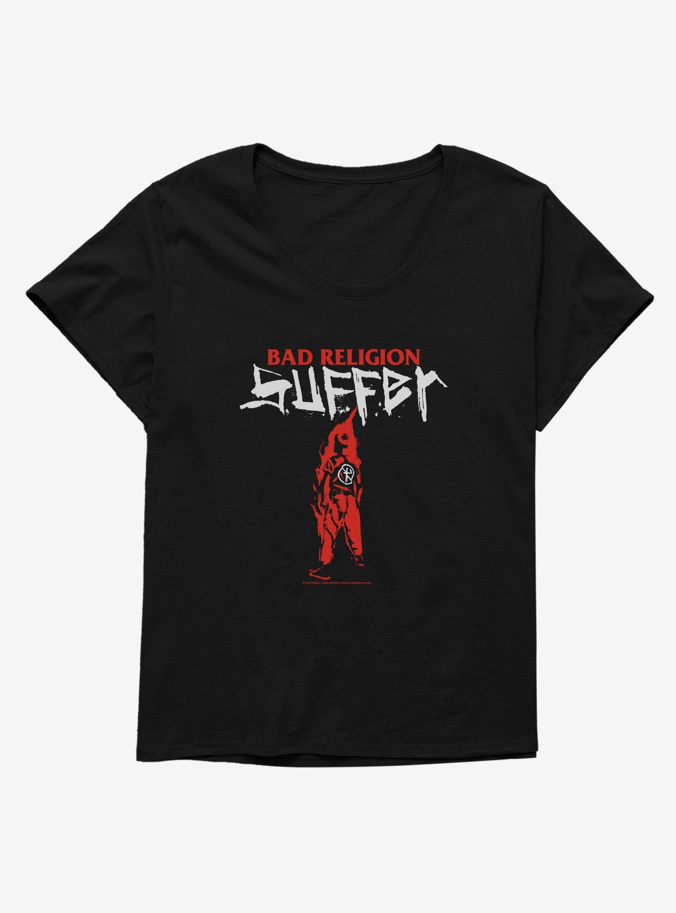 Bad Religion Suffer Boy Girls T-Shirt Plus Size - BLACK | Hot Topic