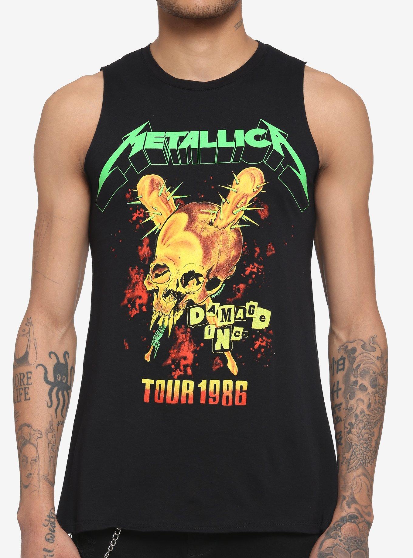 Metallica Damage, Inc. Tour 1986 Muscle Top | Hot Topic