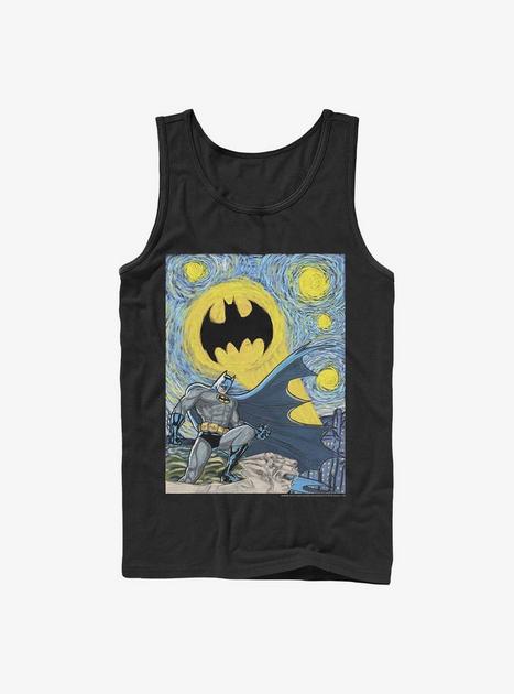 DC Comics Batman Starry Gotham Tank - BLACK | Hot Topic