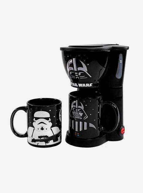 Star Wars Darth Vader Coffee Maker With 2 Mugs | Hot Topic