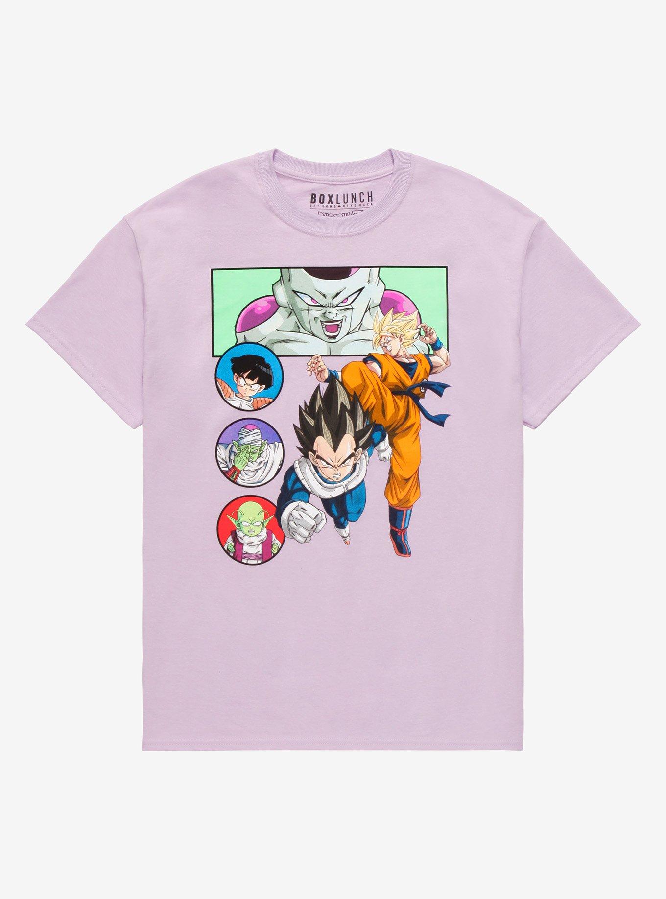 Dragon Ball Z Frieza Saga Panel T Shirt Boxlunch Exclusive Boxlunch