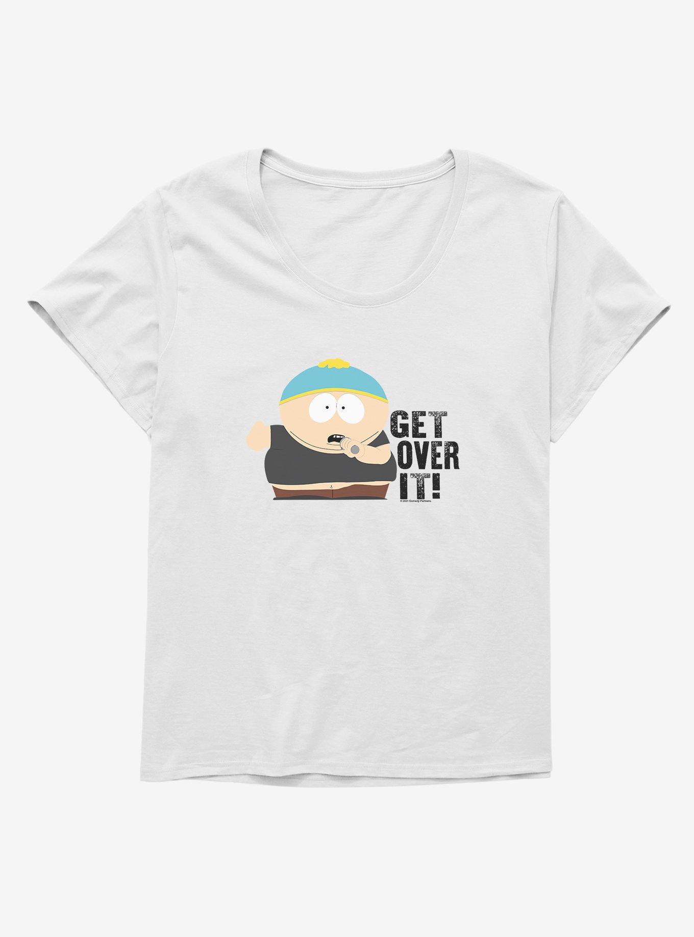 South Park Season Reference Cartman Over It Girls T-Shirt Plus Size ...