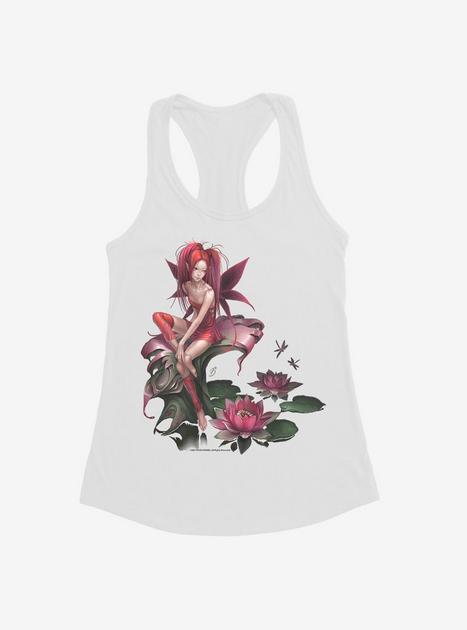Fairies By Trick Lilypad Fairy Girls Tank - WHITE | Hot Topic