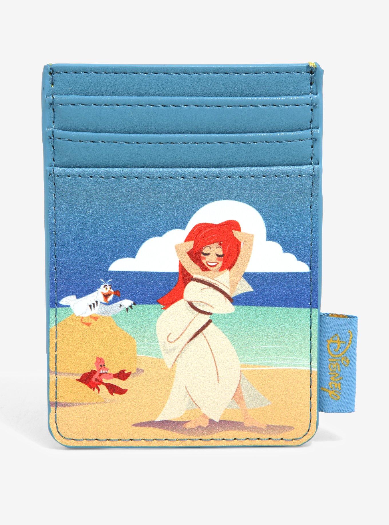 Loungefly Disney The Little Mermaid Ariel & Friends Beach Cardholder ...
