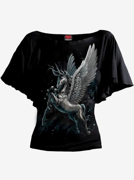 Celestial Boat Neck Bat Sleeve Top | Hot Topic