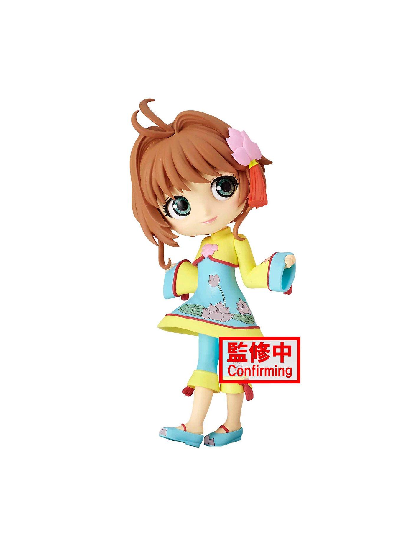 Banpresto Cardcaptor Sakura Clear Card Q Posket Lotus Sakura Kinomoto Vol 4 Ver A Figure