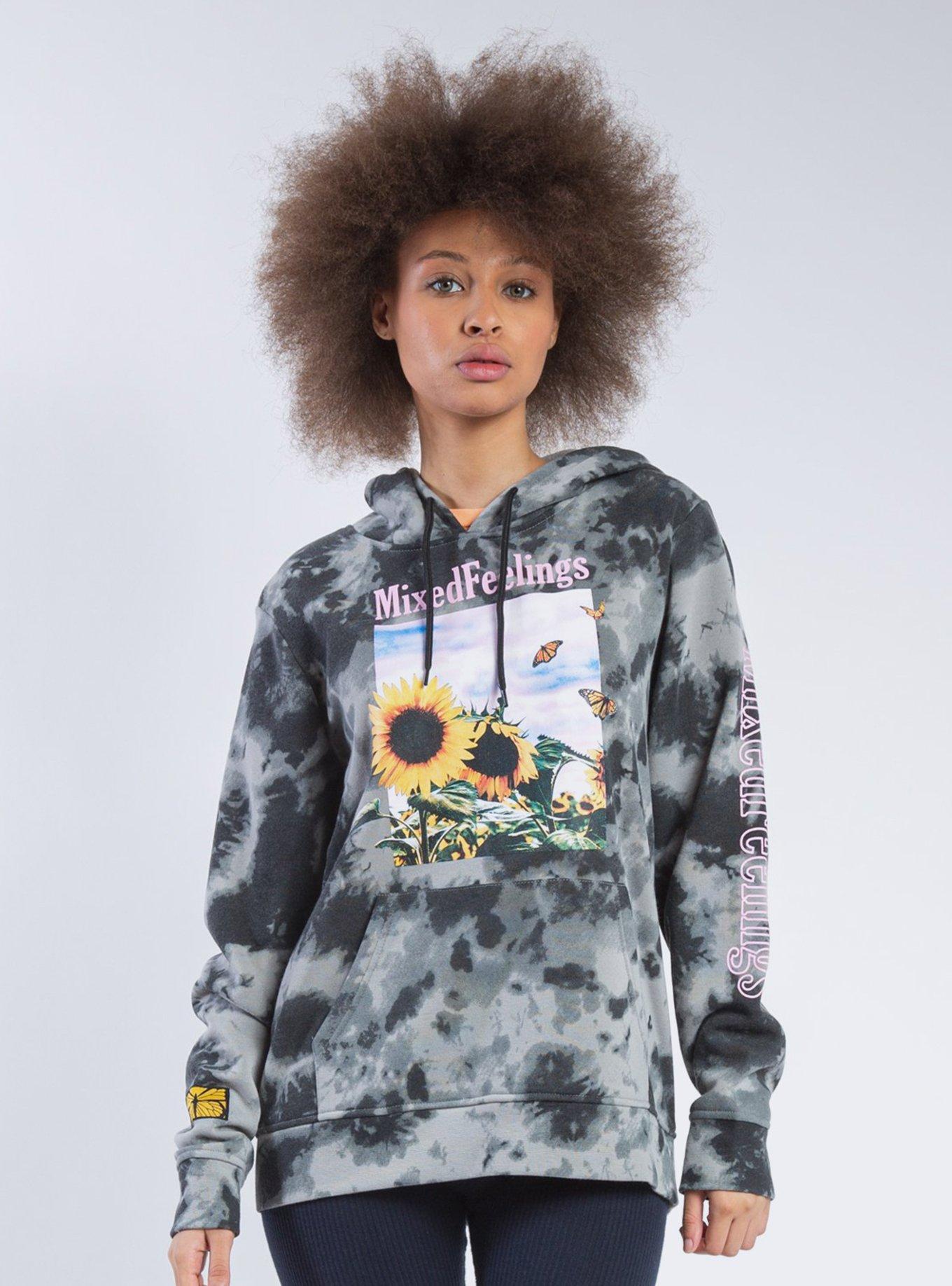 Grey Mixed Feelings Hoodie | Hot Topic