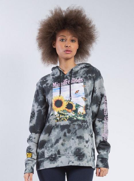 Grey Mixed Feelings Hoodie | Hot Topic