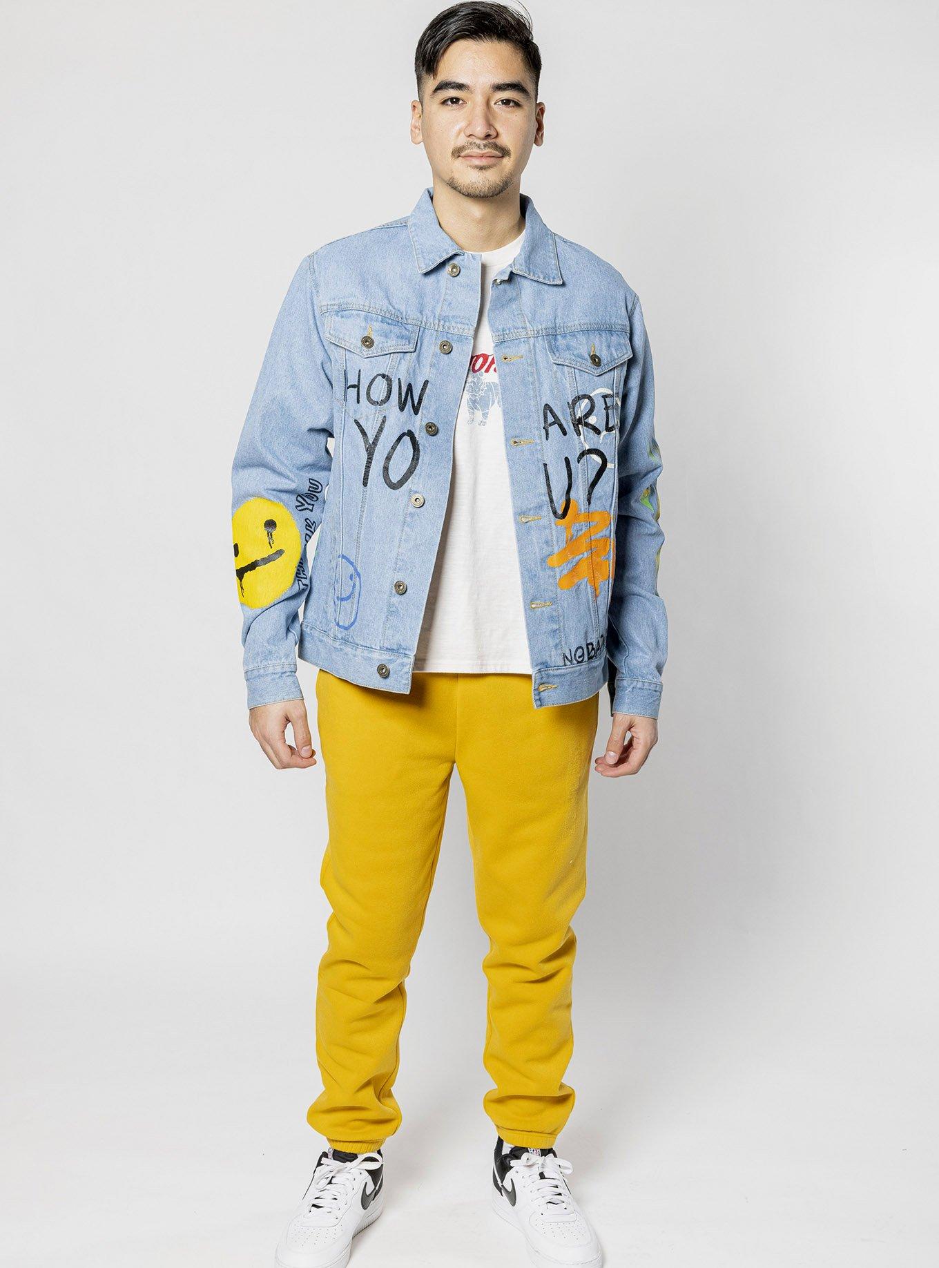 Medium Wash How Are You Denim Jacket | Hot Topic