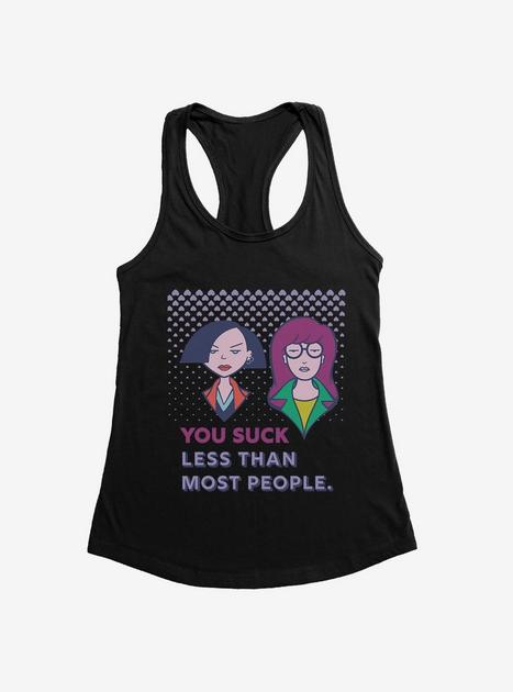Daria You Suck Less Than Most People Girls Tank | Hot Topic