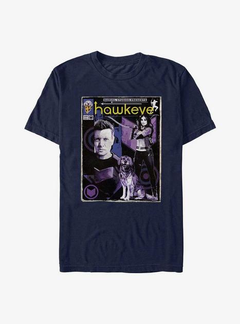 Marvel Hawkeye Marvel Studios Presents T-Shirt - BLUE | Hot Topic