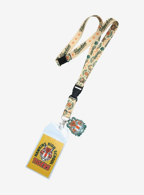 Stranger Things Hawkins High School Tigers Lanyard - BoxLunch Exclusive ...