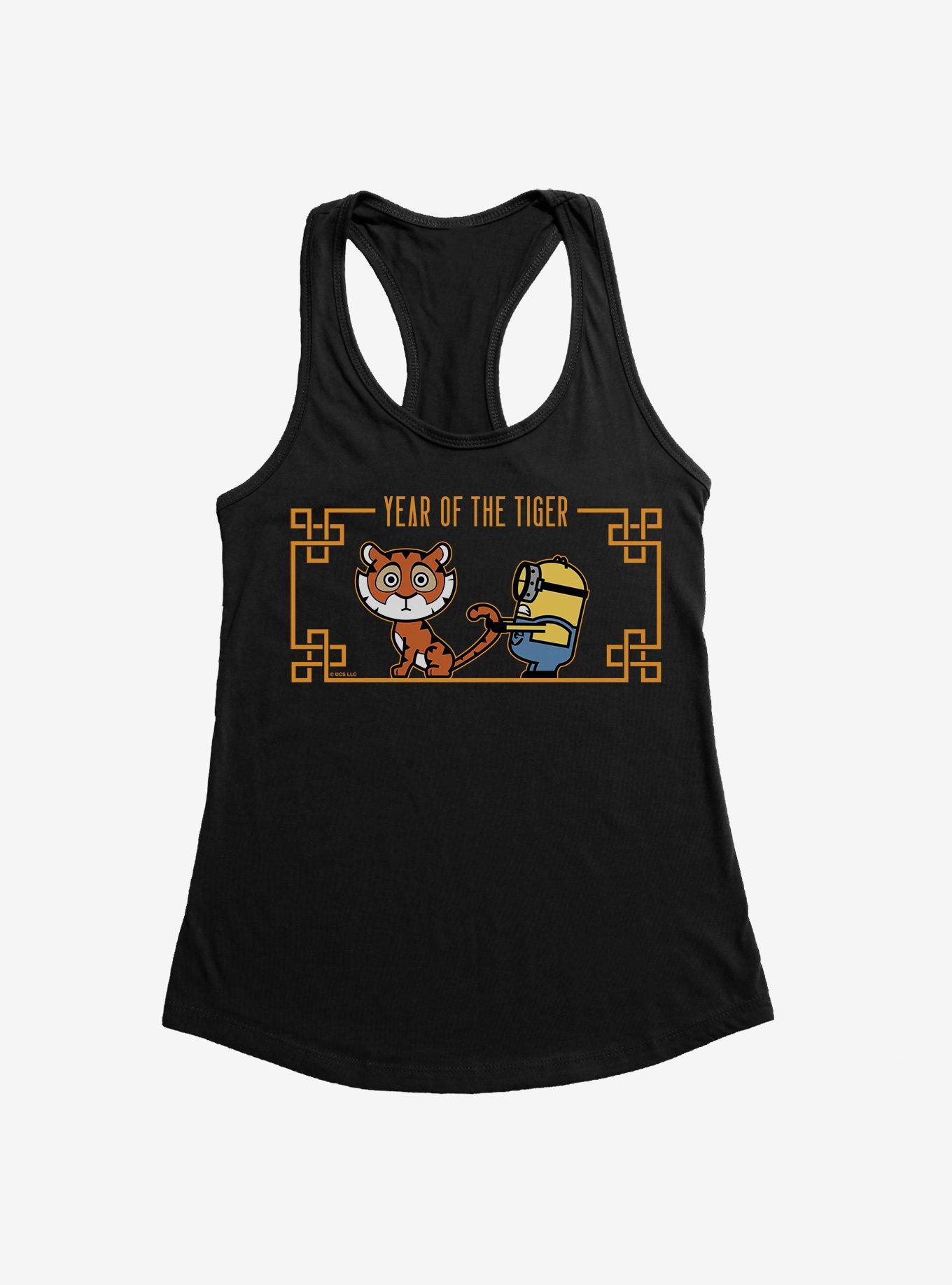 Minions Year of the Tiger By the Tail Gold Girls Tank | Hot Topic