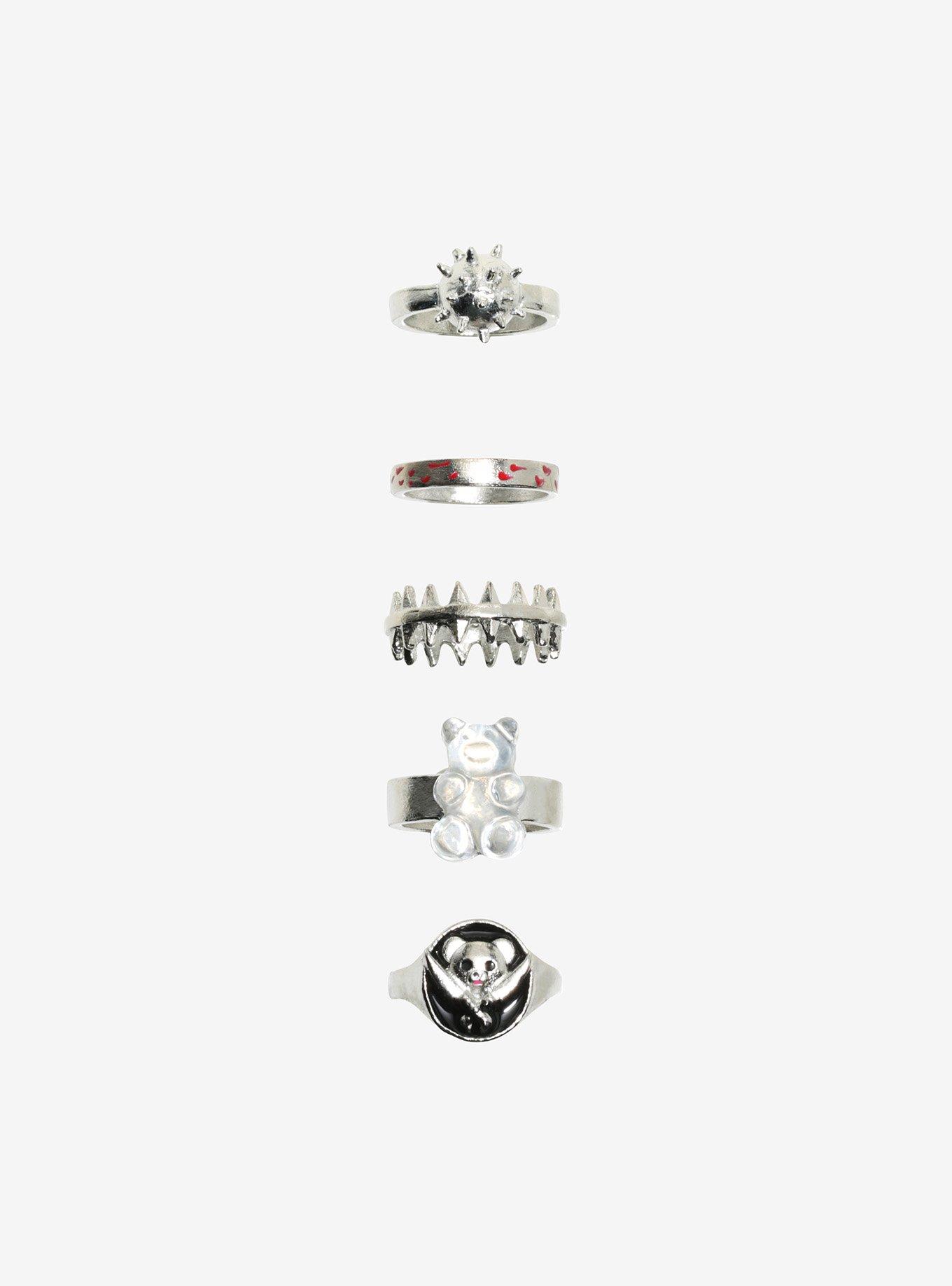 Bear Weapon Ring Set | Hot Topic