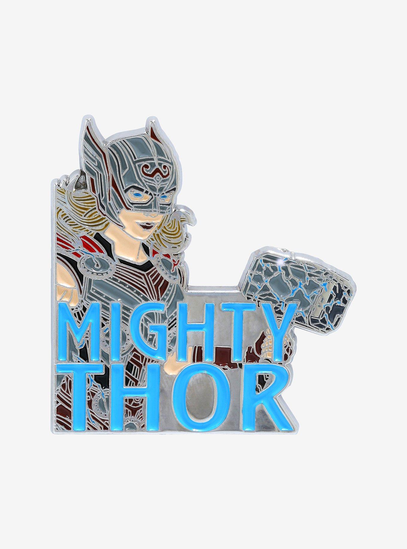 Marvel Thor: Love and Thunder Mighty Thor with Mjolnir Portrait Enamel ...