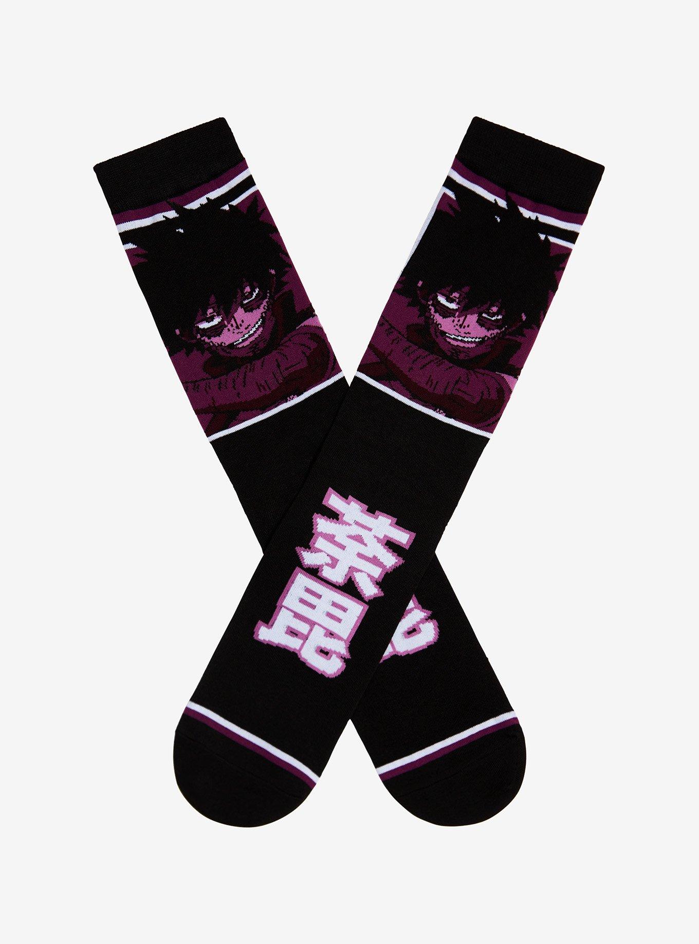 My Hero Academia Dabi Tonal Crew Socks | Hot Topic