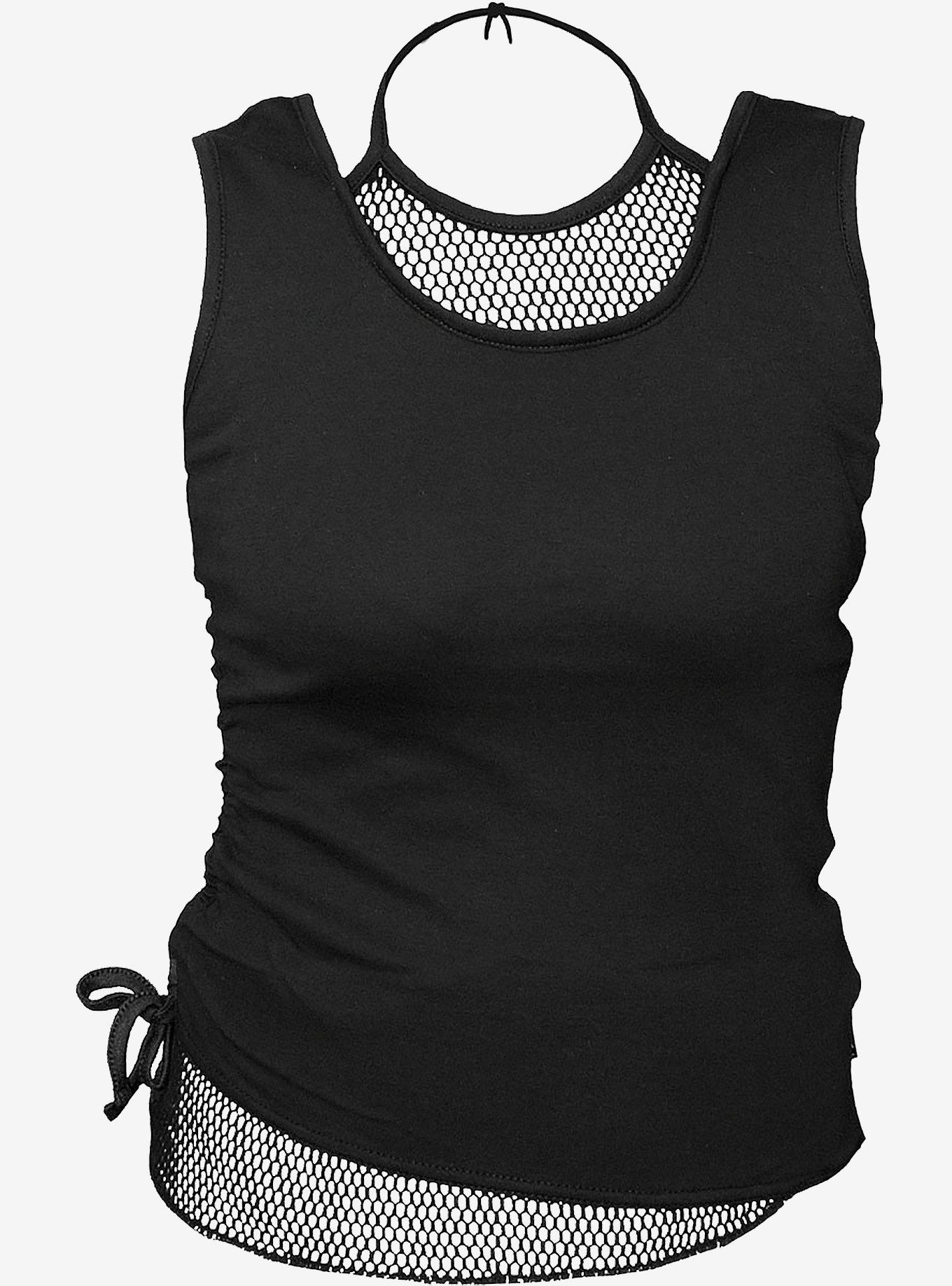 2 In 1 Mesh Halter Top | Hot Topic