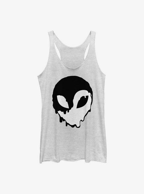 Ying Yang Alien Girls Tank - WHITE | Hot Topic
