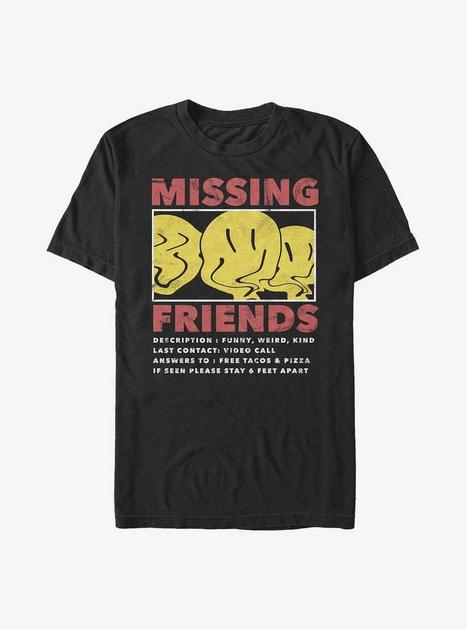 Missing Poster T-Shirt - BLACK | Hot Topic