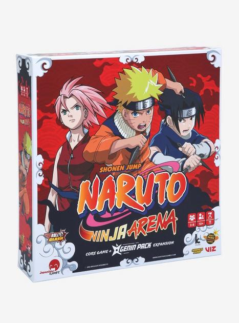 Naruto Ninja Arena Core Board Game & Genin Pack Expansion - BoxLunch ...