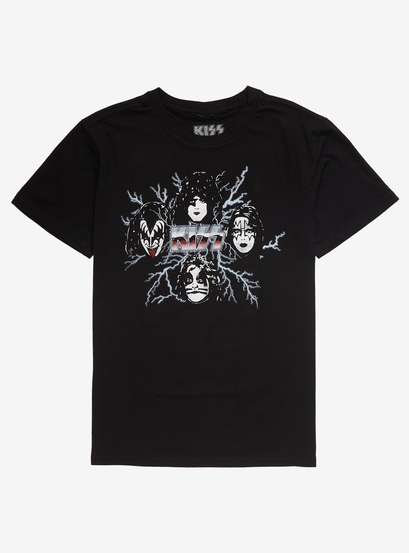 KISS Lightning Bolts T-Shirt | Hot Topic