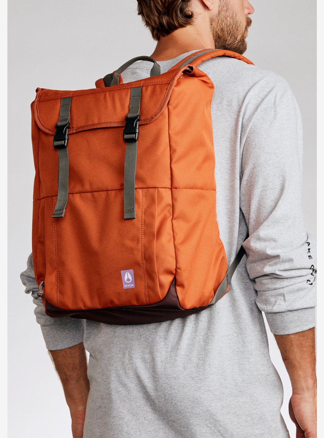Nixon Mode Pack Vintage Orange Multi Backpack | Hot Topic