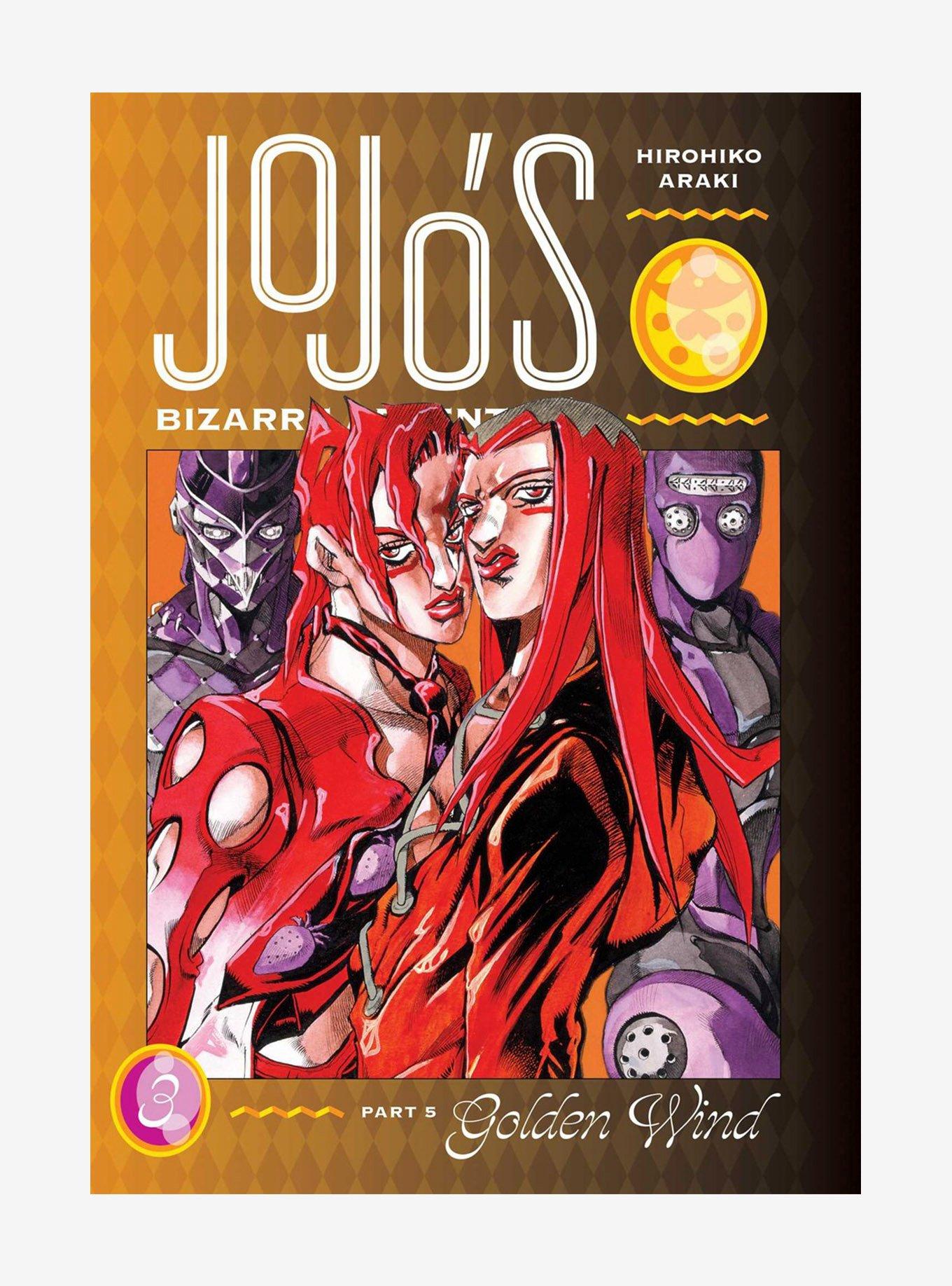 JoJo's Bizarre Adventure Part 5 Volume 3 Golden Wind Manga