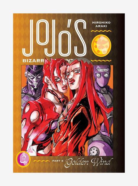 JoJo's Bizarre Adventure Part 5 Volume 3 Golden Wind Manga | Hot Topic