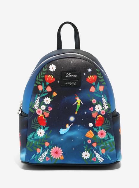 Loungefly Disney Peter Pan Floral Mini Backpack | Hot Topic