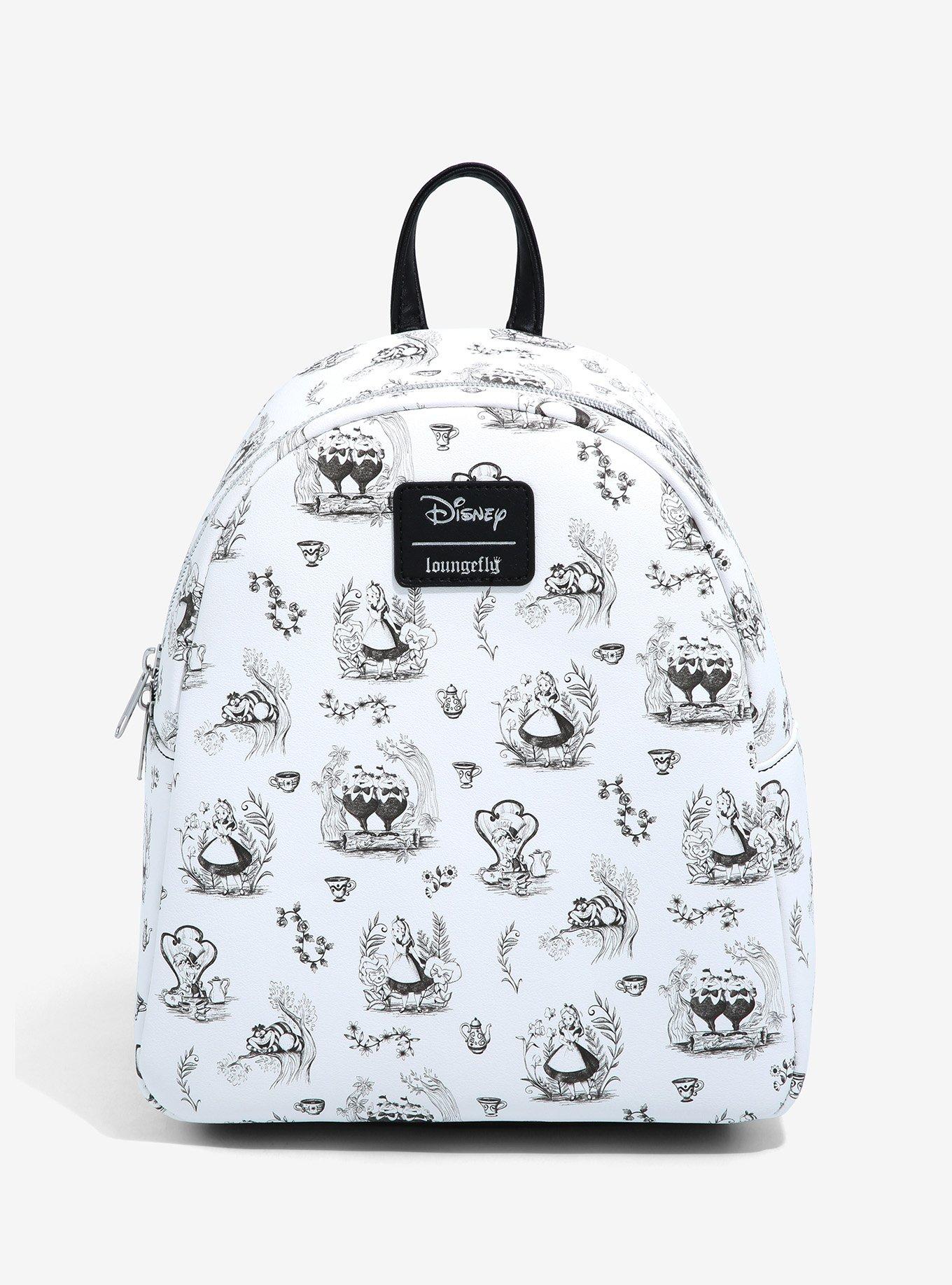 Loungefly Disney Alice In Wonderland Sketch Mini Backpack Hot Topic