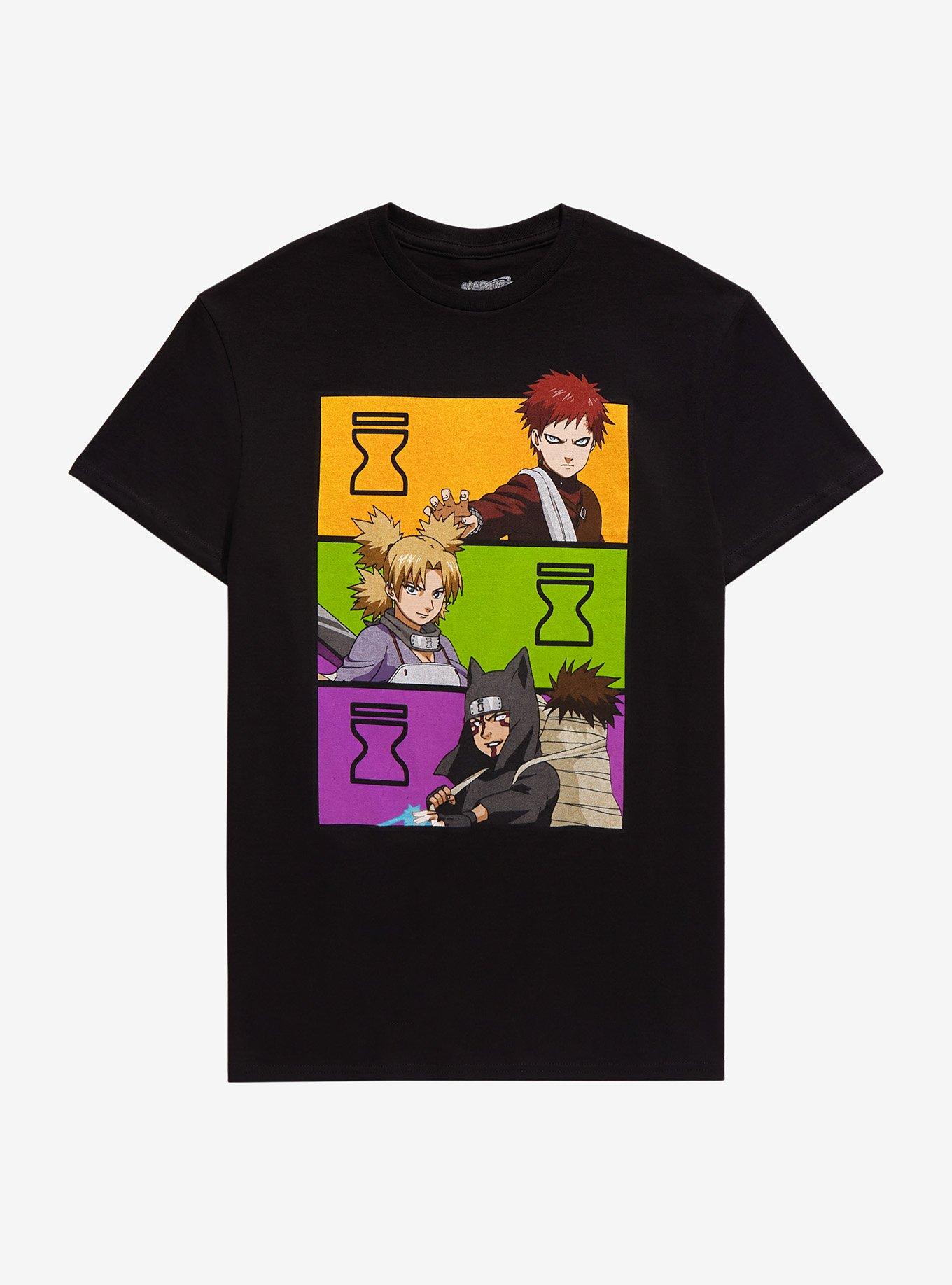 Naruto Grid T-Shirt | Hot Topic