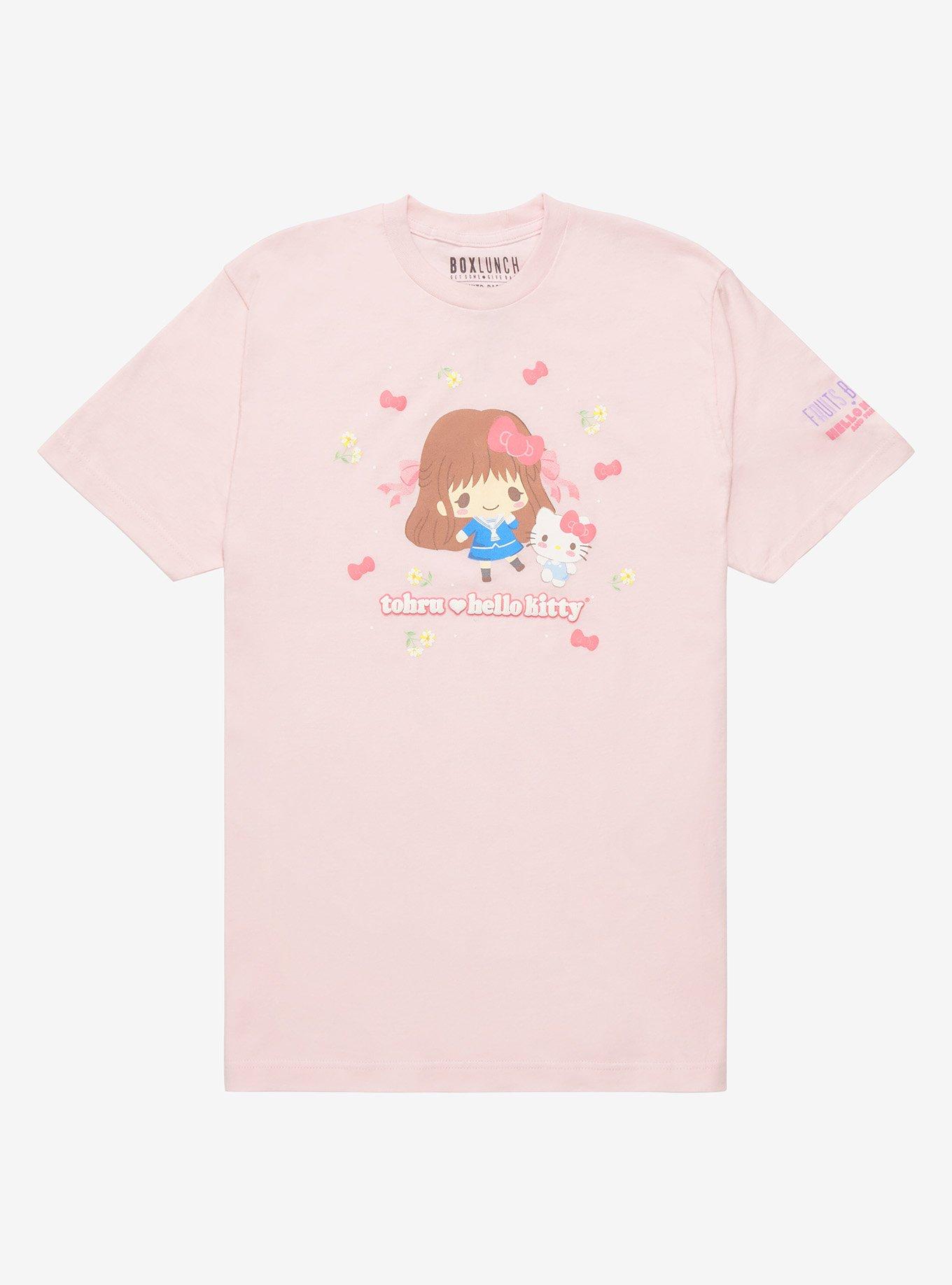 Fruits Basket X Hello Kitty And Friends Chibi Tohru Honda And Hello Kitty