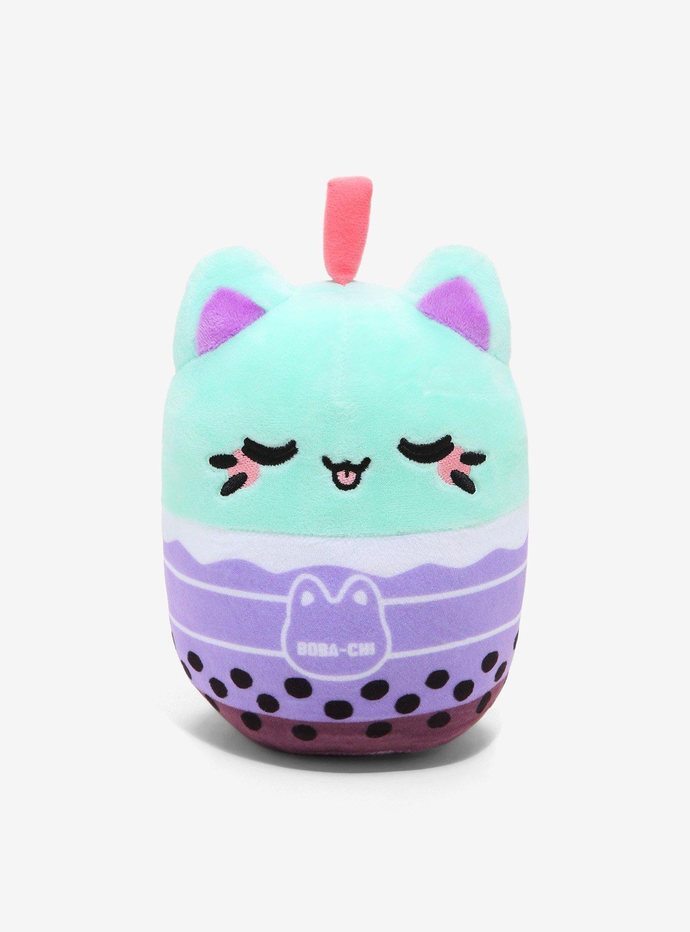 Tasty Peach Boba Taro Milk Tea Meowchi Plush Hot Topic Exclusive | Hot ...