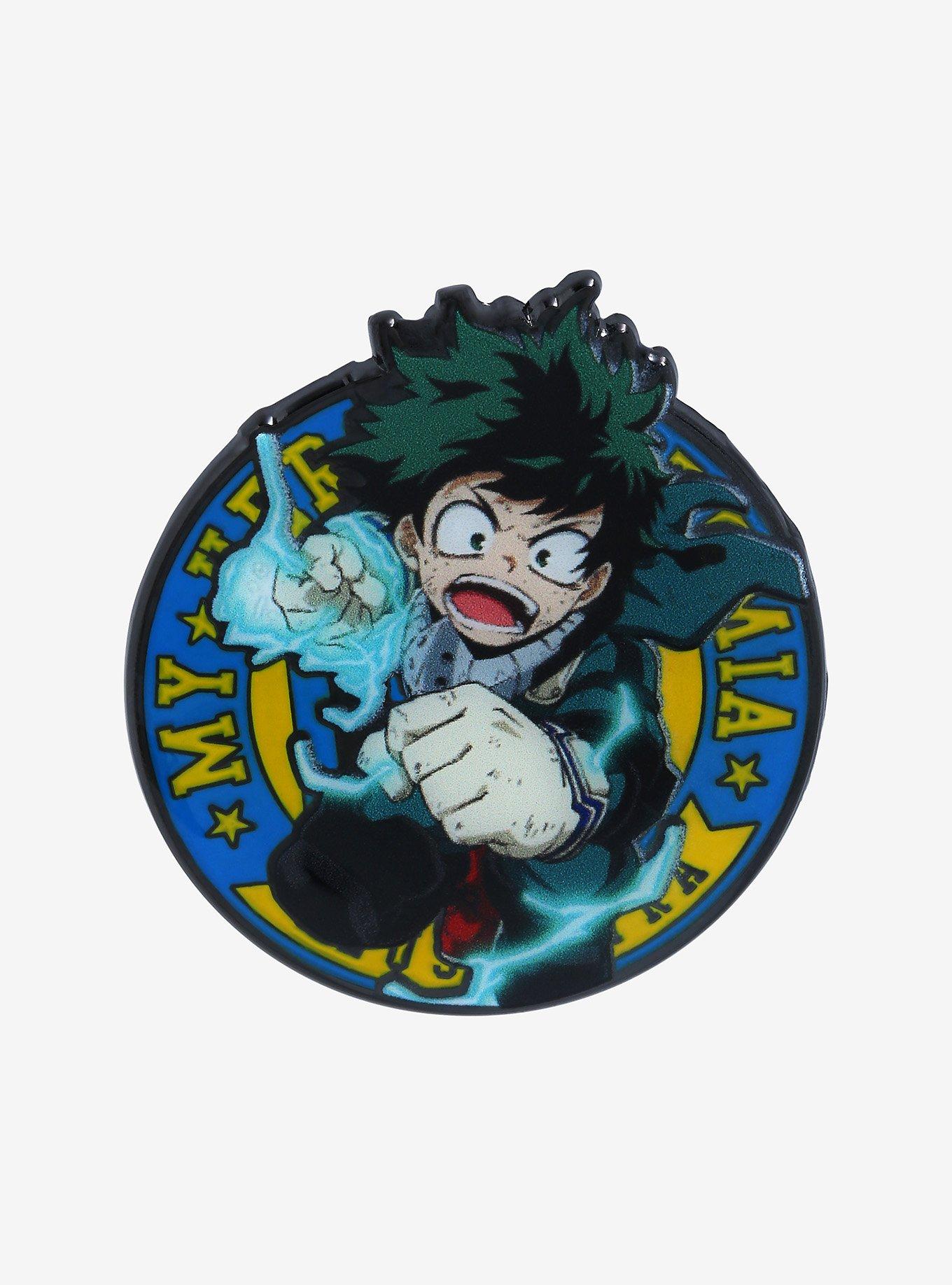 My Hero Academia Izuku Midoriya Action Pose Class Enamel Pin - BoxLunch ...