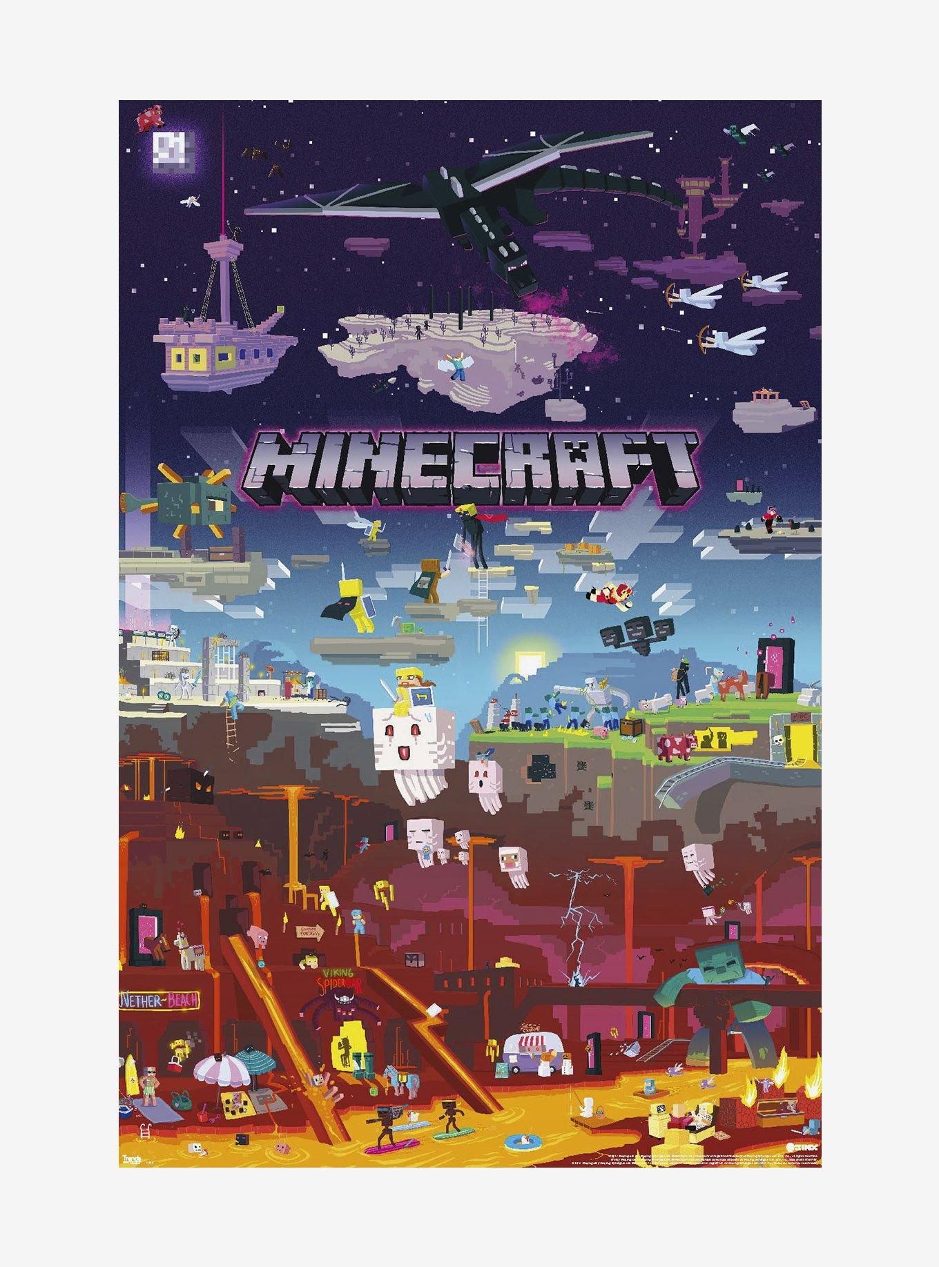 Minecraft World Beyond Poster | Hot Topic